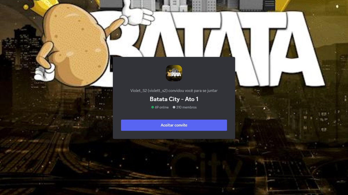 Batata City: Cidade de GTA V – FiveM em DESTAQUE